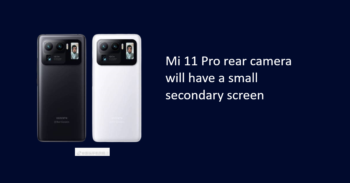 Xiaomi Mi 11 Pro Camera And Display Specifications